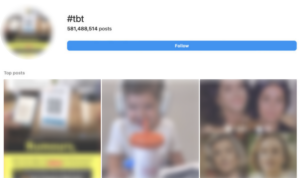 Throwback Thursday (#TBT) - What Is It And How To Use It?