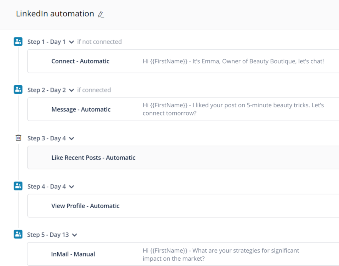 Implementing AI to Automate LinkedIn Messaging