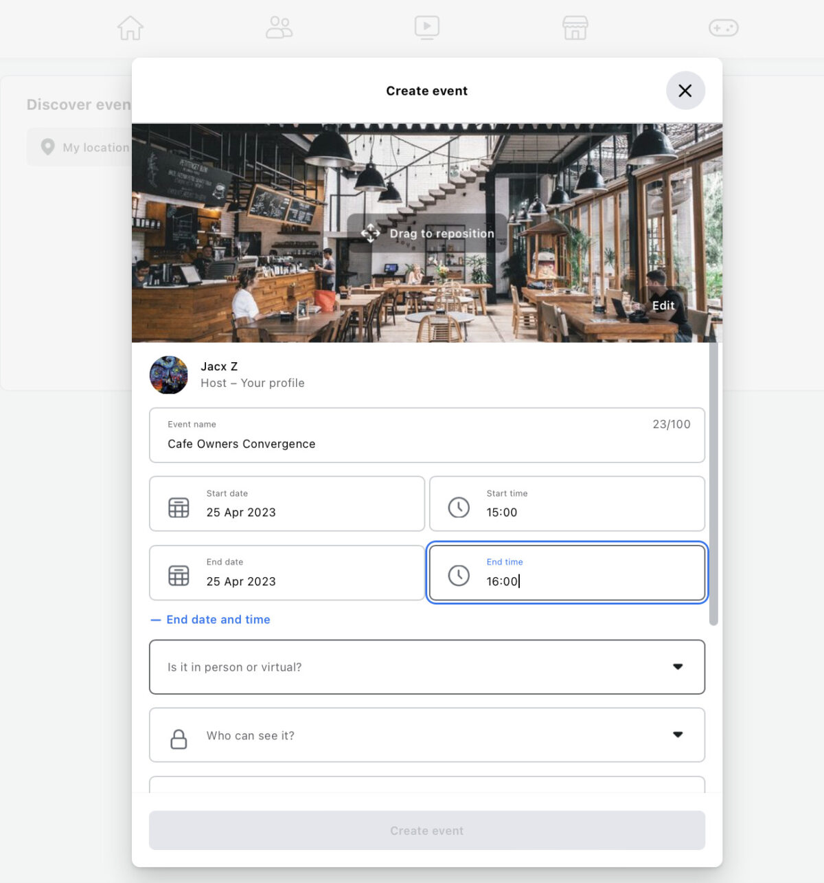 How to Create an Event on Facebook