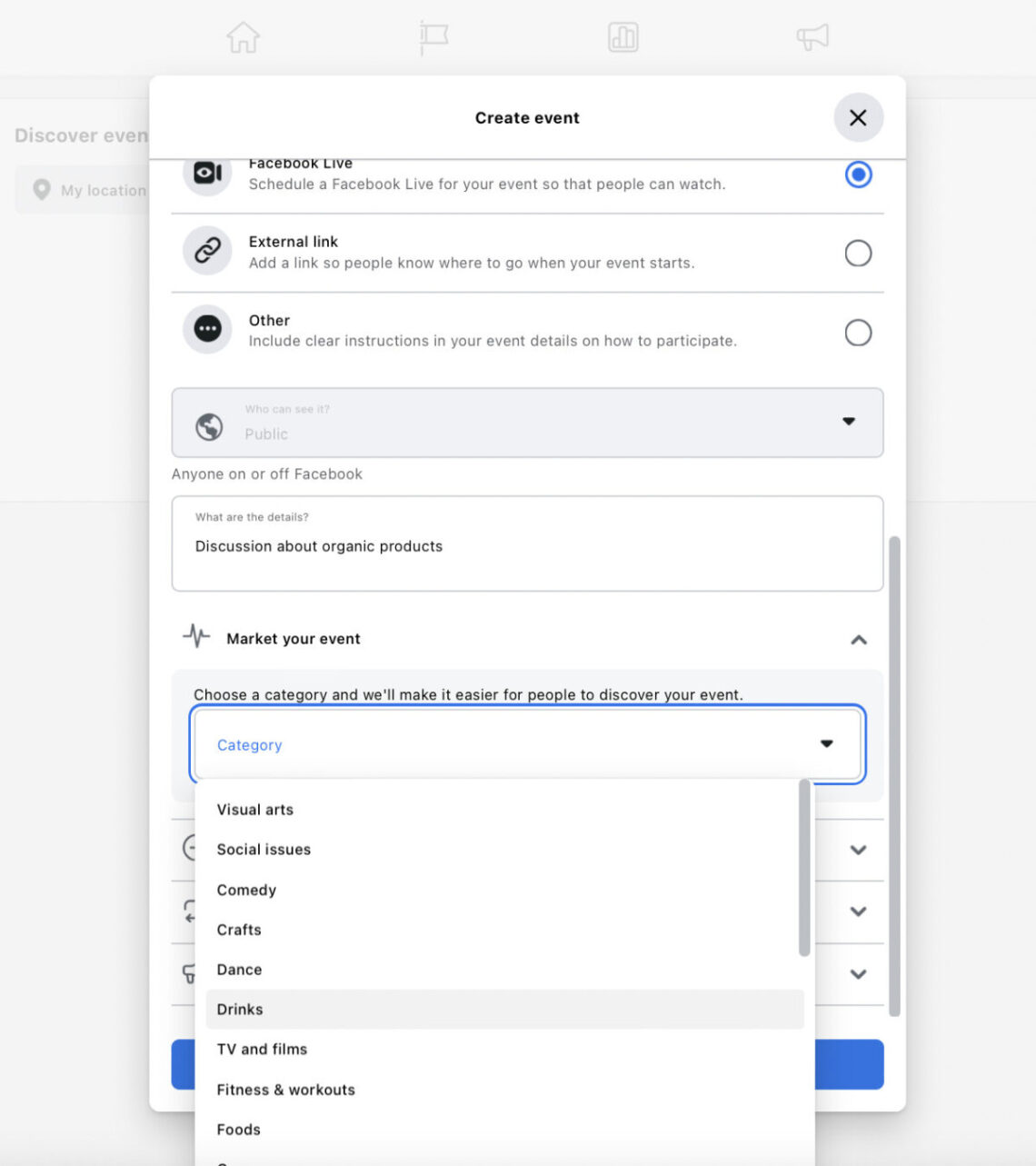 How to Create an Event on Facebook