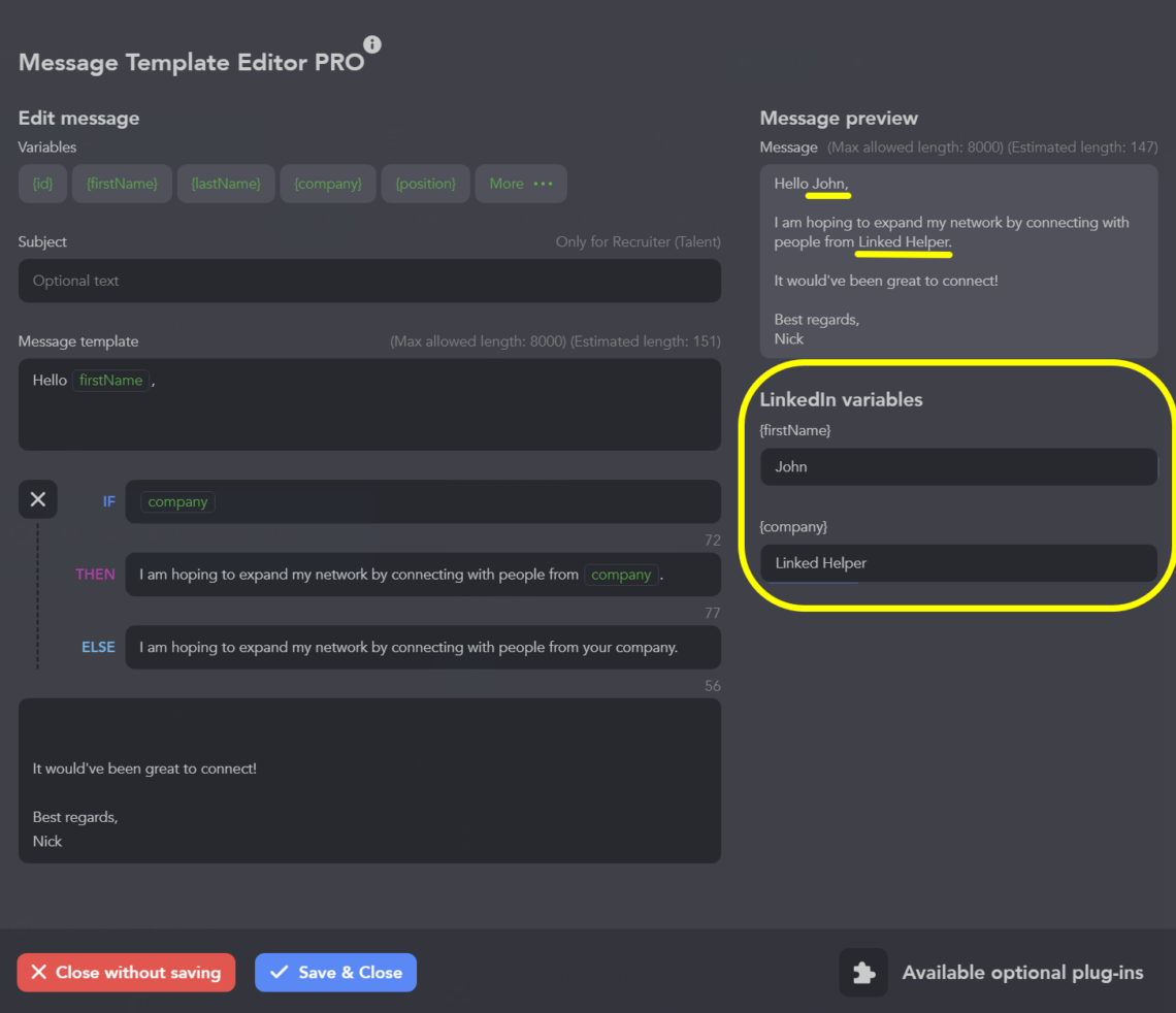 Implementing Ai To Automate Linkedin Messaging