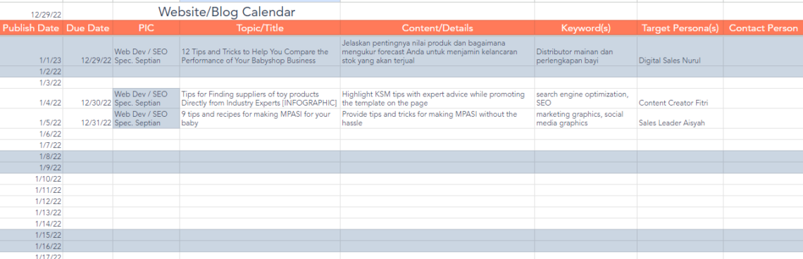 Content Calendar Examples to Plan Content Like a Pro [+Free Template]
