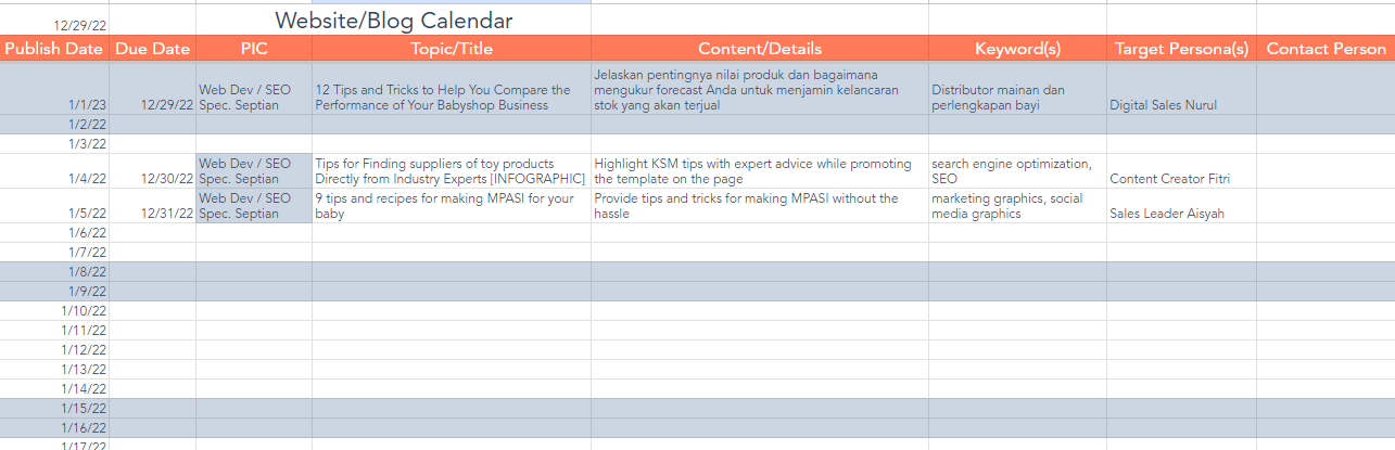 Content Calendar Examples to Plan Content Like a Pro [+Free Template]