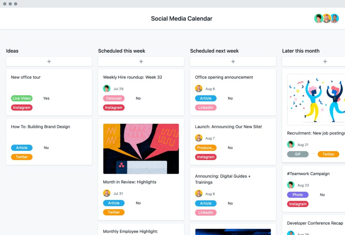 Content Calendar Examples to Plan Content Like a Pro [+Free Template]