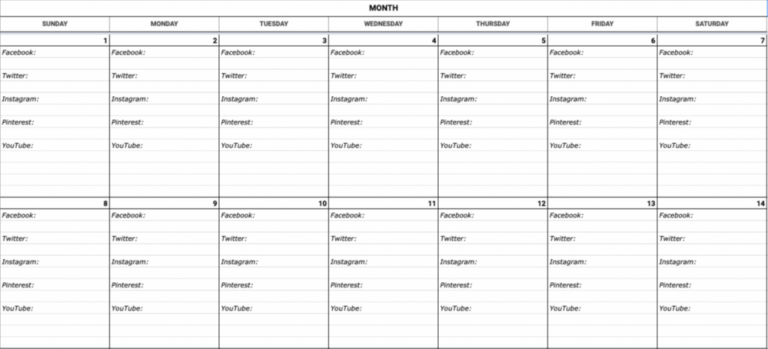 Content Calendar Examples to Plan Content Like a Pro [+Free Template]