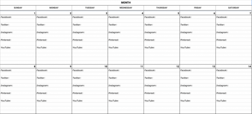 Content Calendar Examples to Plan Content Like a Pro [+Free Template]