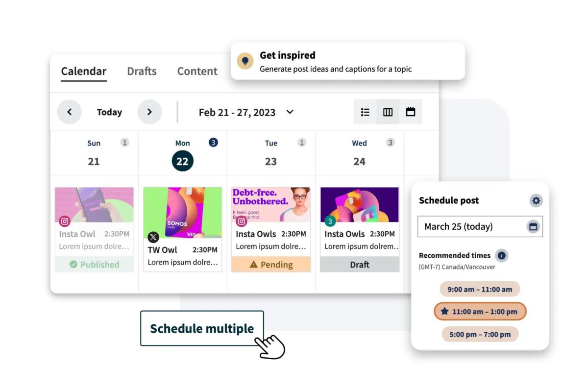Top 12 Multi-Platform Social Media Posting Tools in 2025