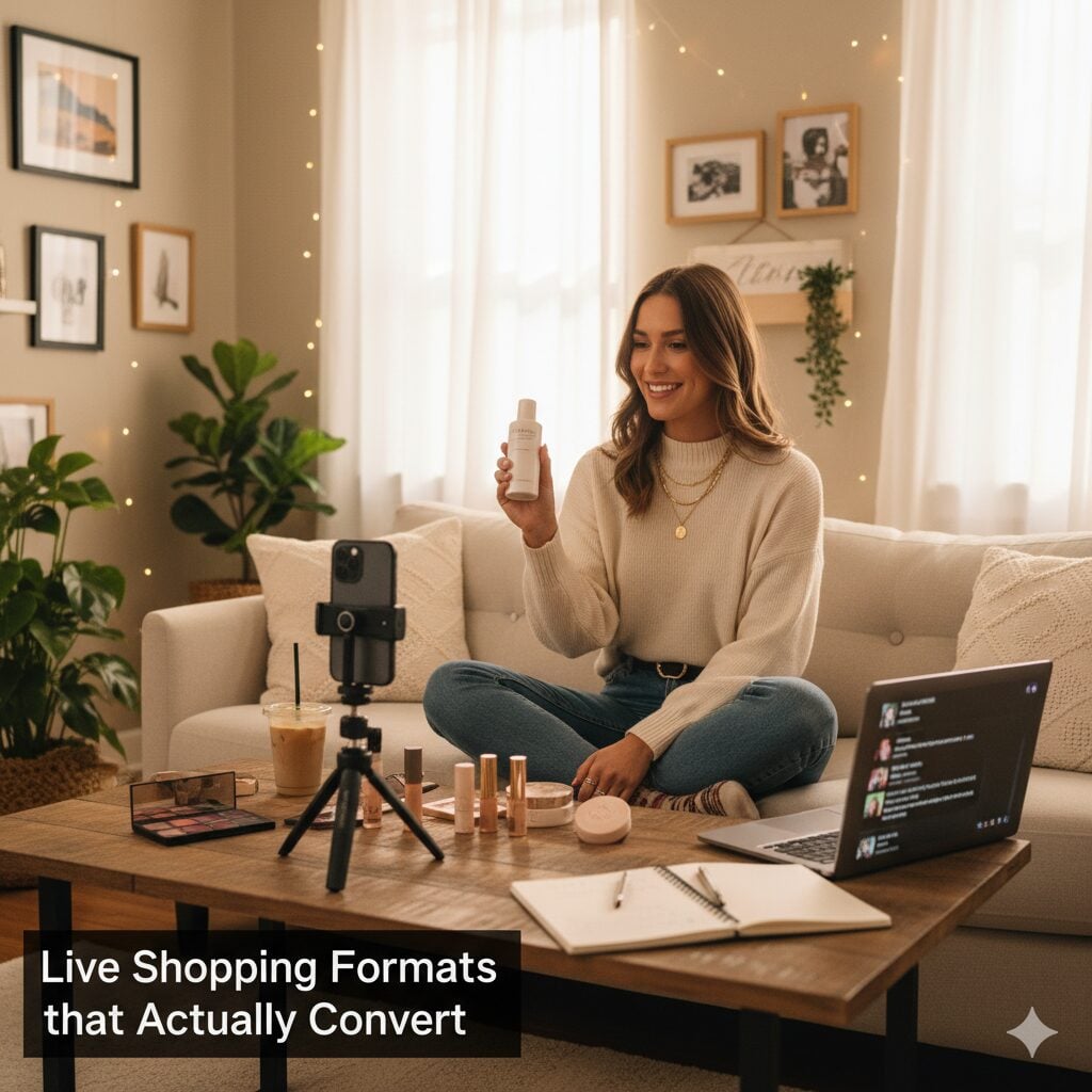 Live Shopping Formats that Actually Convert