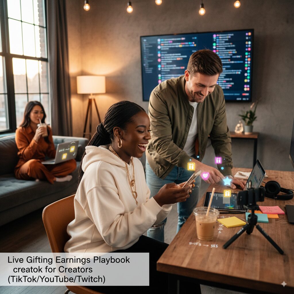 Live Gifting Earnings Playbook for Creators (TikTok/YouTube/Twitch)