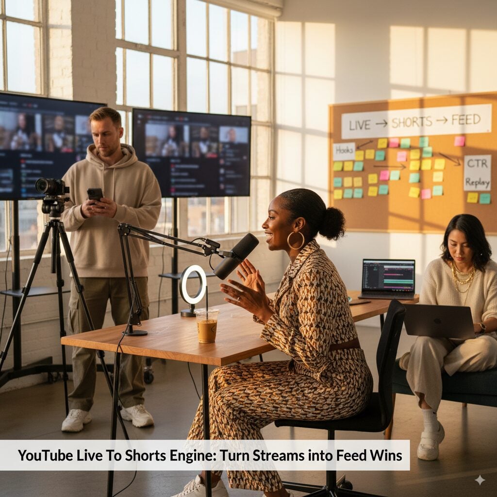 YouTube Live To Shorts Engine: Turn Streams into Feed Wins