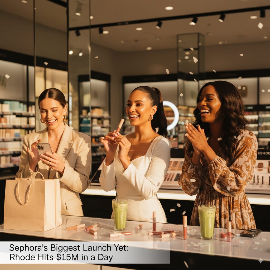 Sephora’s Biggest Launch Yet: Rhode Hits $15M in a Day