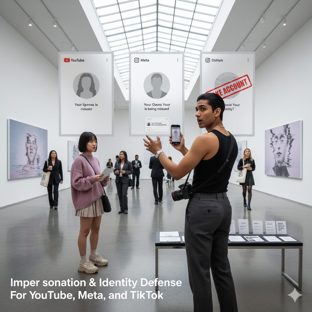 Impersonation & Identity Defense For YouTube, Meta, and TikTok
