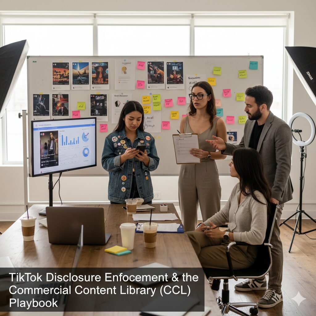 TikTok Disclosure Enforcement & the Commercial Content Library (CCL ...